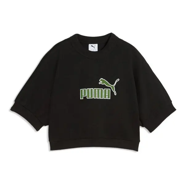 PUMA Relaxed Fit Sweatshirt - Puma Black