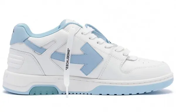 Off-White Out Of Office Leather Sneaker - White/blue