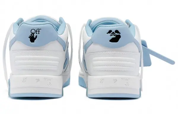 Off-White Out Of Office Leather Sneaker - White/blue