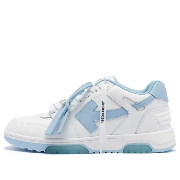 Off-White Out Of Office Leather Sneaker - White/blue
