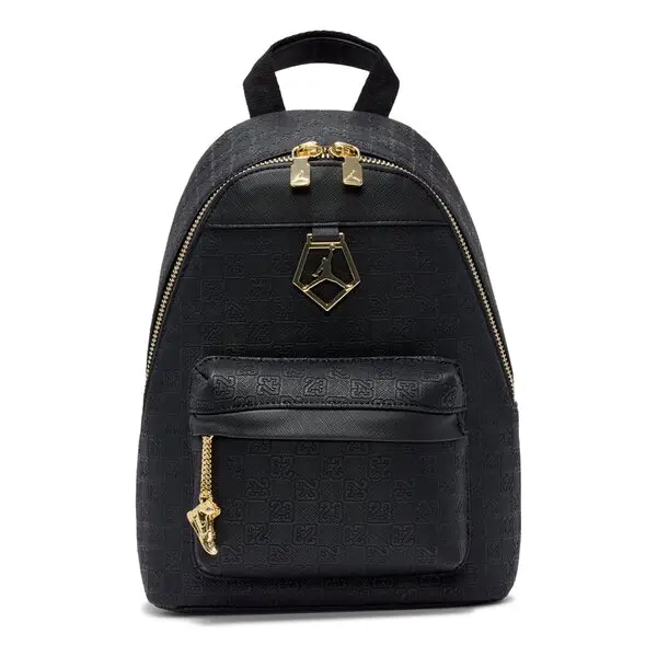 JORDAN Core Monogram Backpack - Black