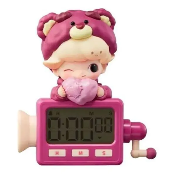 POP MART Dimoo World X Pixar Series Timer Fridge Magnet Lotso - Multi-color