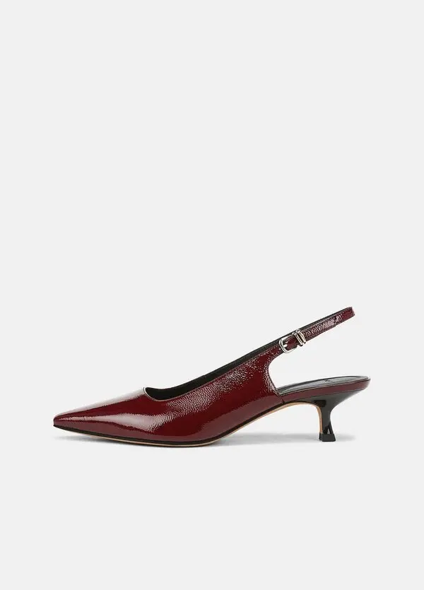 Vince Sabra Leather Slingback Heel
