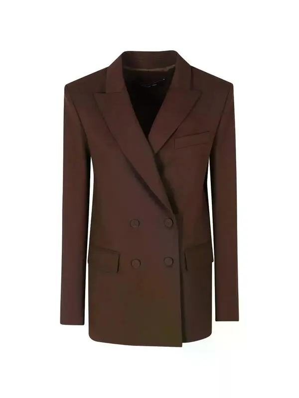 Federica Tosi Double-breasted Peaked-lapel Blazer