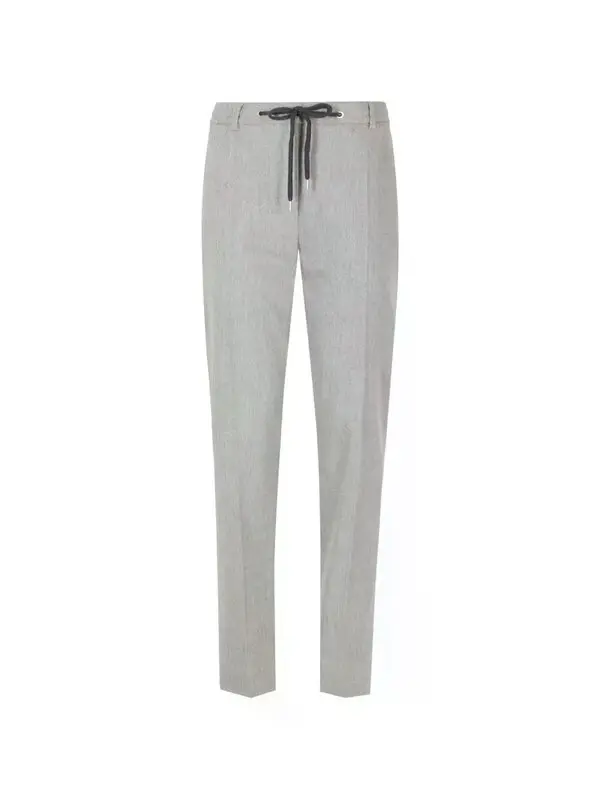 Eleventy Drawstring Waist Tailored Trousers