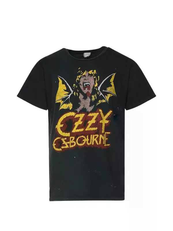 MadeWorn Ozzy Osbourne Bat Wings '90s T-shirt - Black