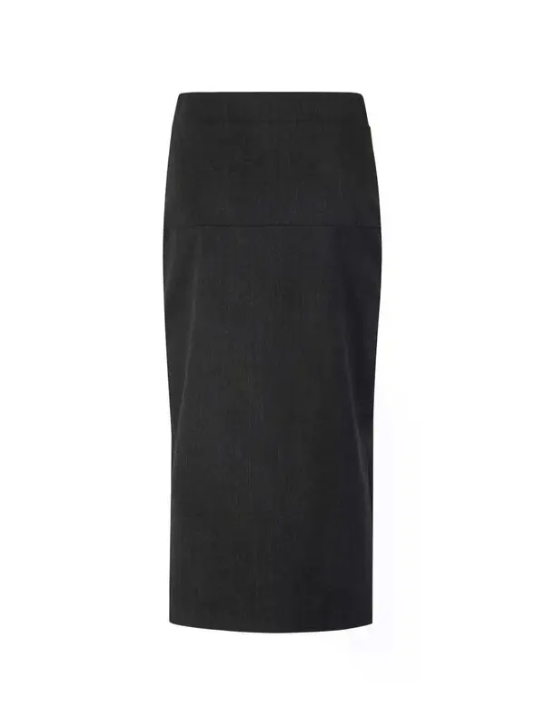 Federica Tosi Pencil Midi Skirt With Front Slit
