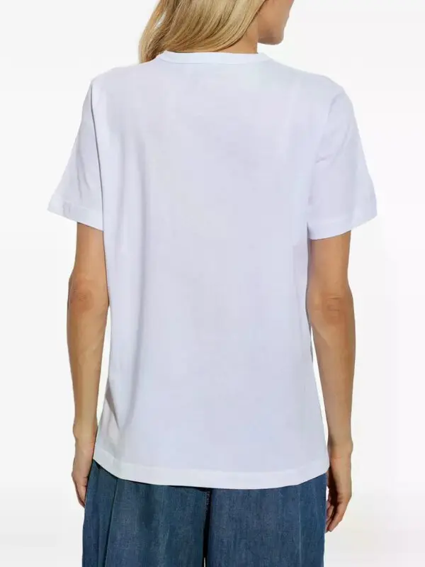 Munthe Vuranus Floral-print Logo-print Top