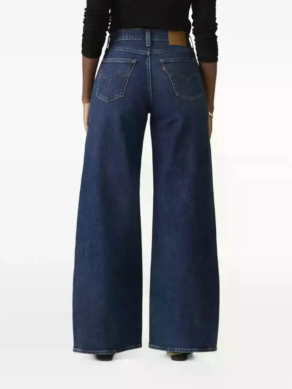 LEVI'S High-rise Wide-leg Jeans