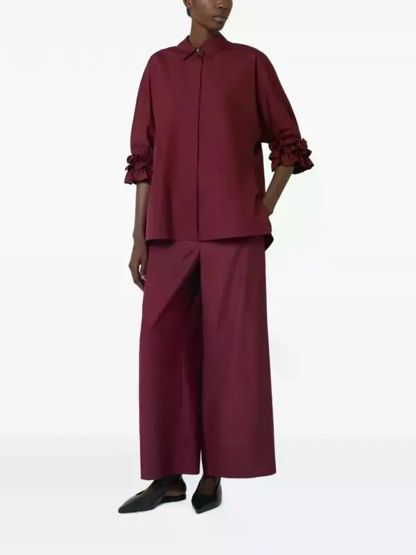 Max Mara Drawstring Palazzo Pants