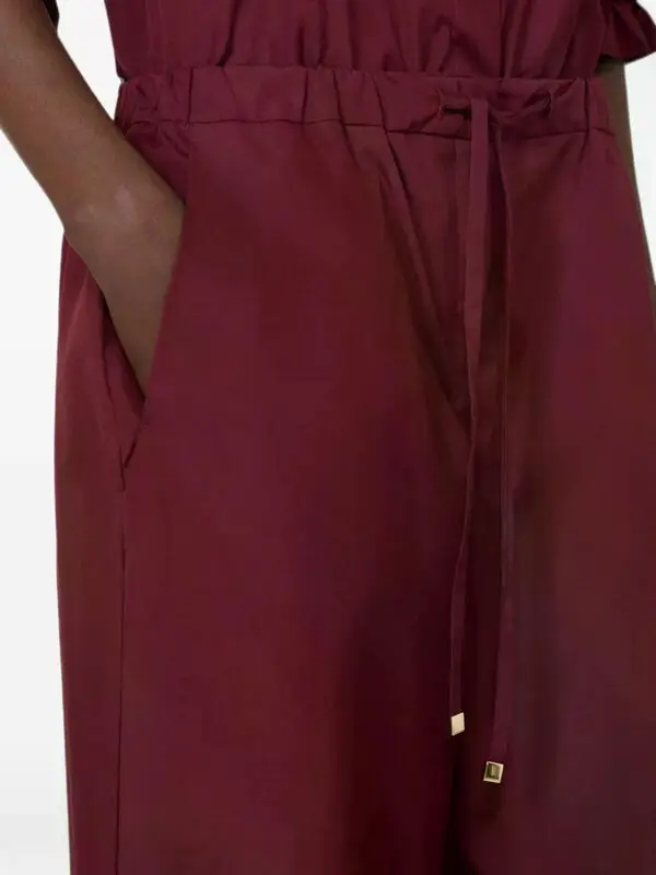 Max Mara Drawstring Palazzo Pants