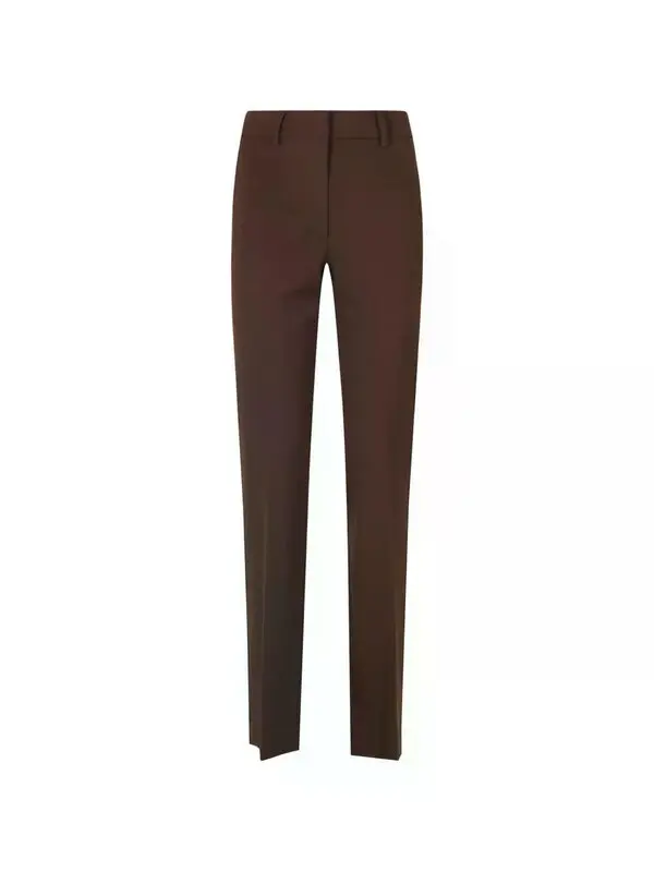 Federica Tosi Slim-cut Trousers With Belt Loops