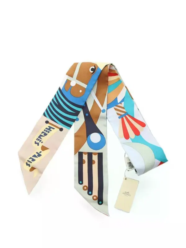 Hermès Parade En Fanfare Silk Scarf