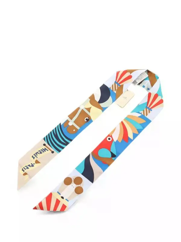 Hermès Parade En Fanfare Silk Scarf