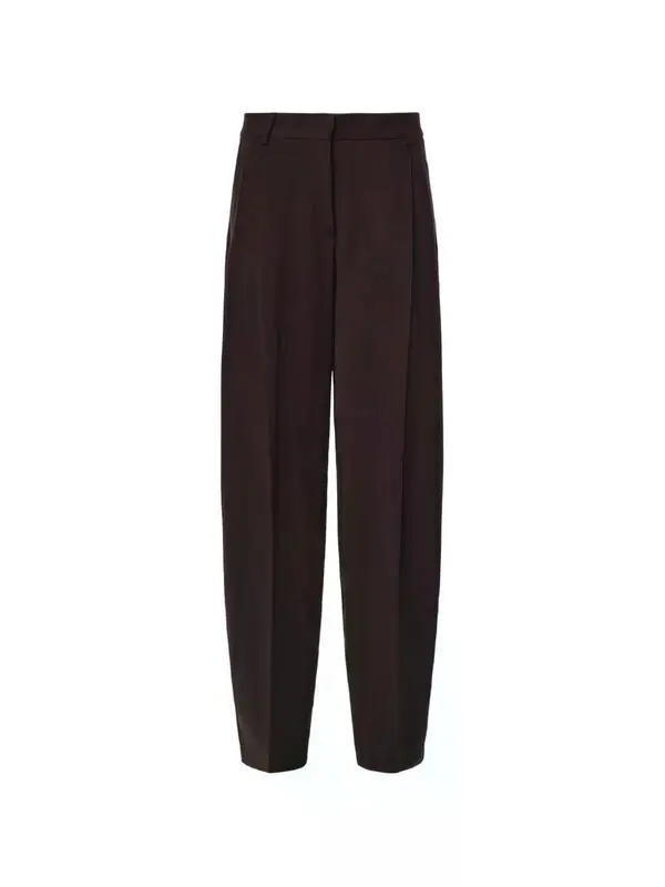 Andamane Pleated Tapered Trousers
