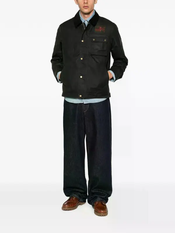 BARBOUR INTERNATIONAL Barbour Steve Mcqueen Logo-patch Padded Jacket