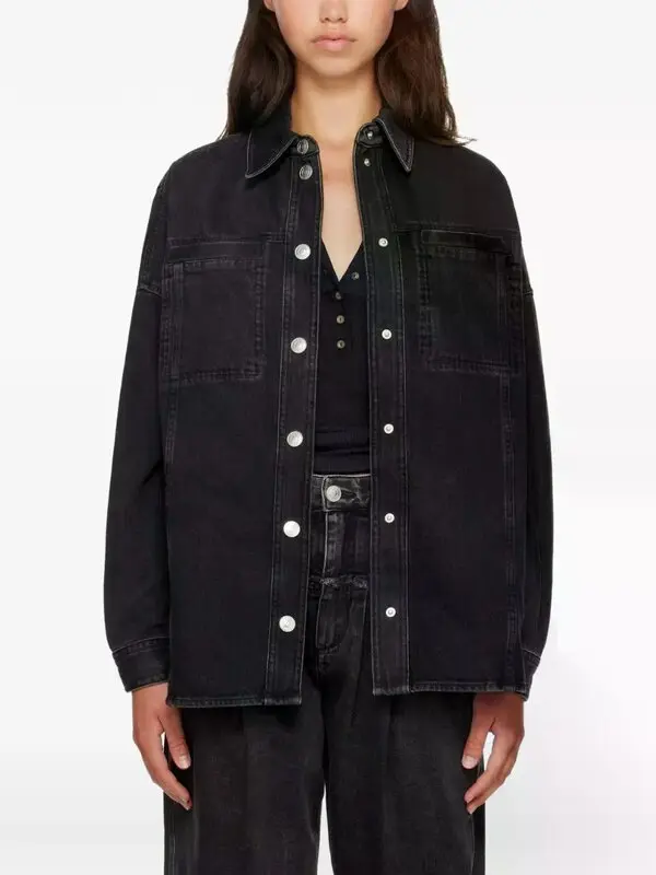 MARANT ETOILE Imana Faded Finish Shirt