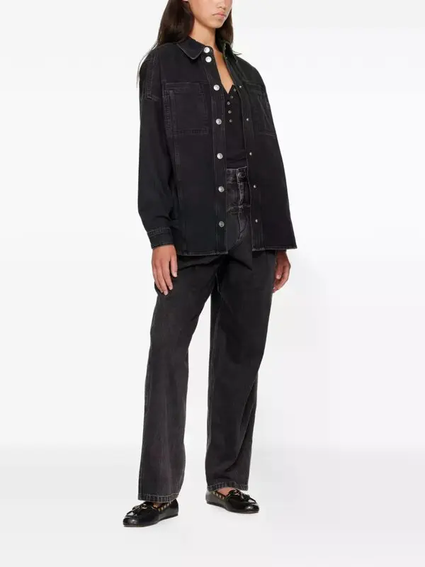 MARANT ETOILE Imana Faded Finish Shirt