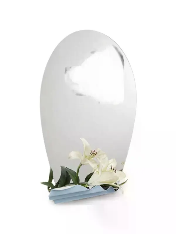 DOMENICONI Drop Mirrored Wall Clock