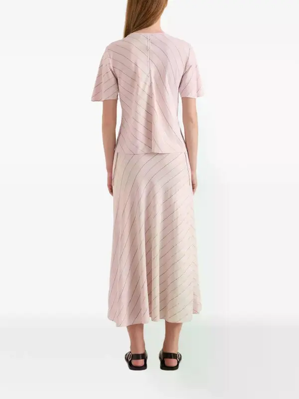 Proenza Schouler White Label Gina A-line Midi Skirt