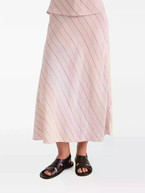 Proenza Schouler White Label Gina A-line Midi Skirt