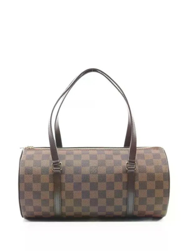 LOUIS VUITTON 2007 Papillon Damier Ebene Shoulder Bag