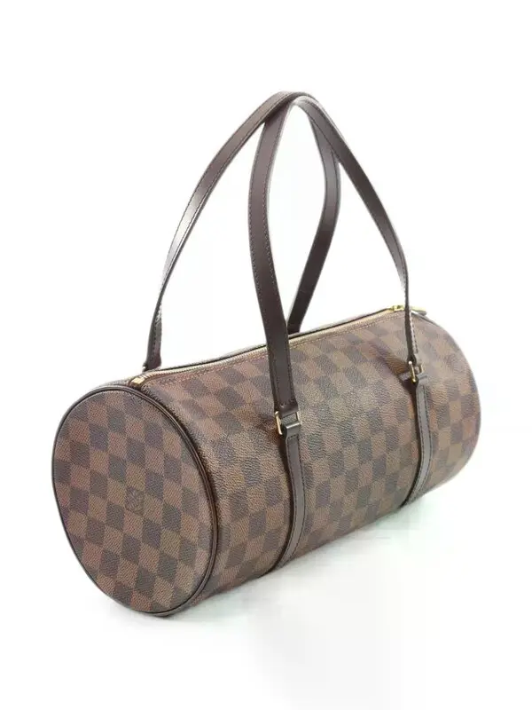 LOUIS VUITTON 2007 Papillon Damier Ebene Shoulder Bag
