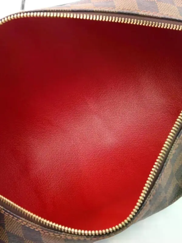 LOUIS VUITTON 2007 Papillon Damier Ebene Shoulder Bag