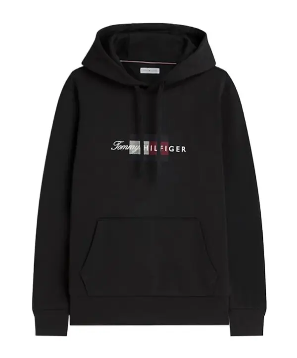 Tommy Hilfiger Logo-print Drawstring Hoodie