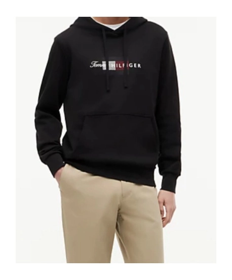 Tommy Hilfiger Logo-print Drawstring Hoodie