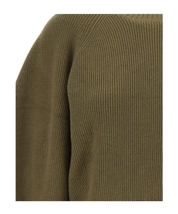 KAOS Ribbed Balloon-sleeve Sweater