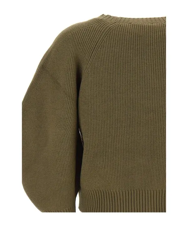 KAOS Ribbed Balloon-sleeve Sweater