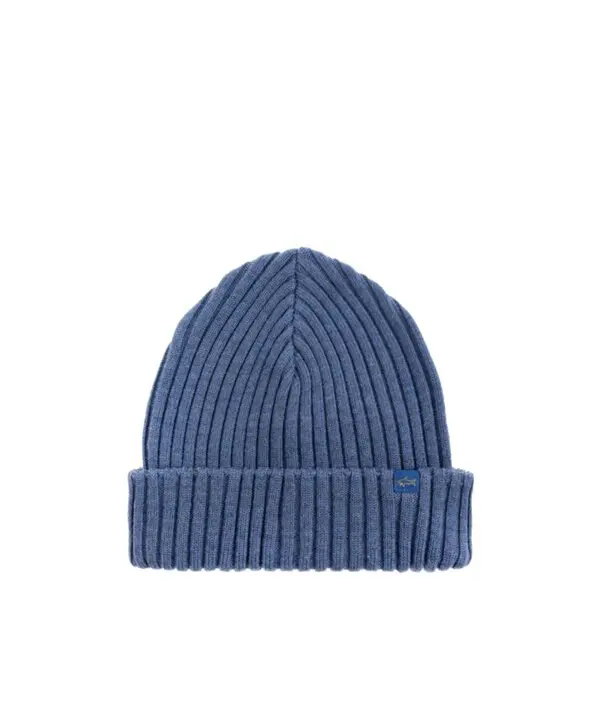 Paul & Shark Ribbed Knit Hat