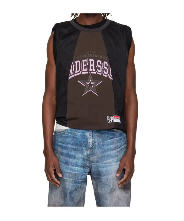 Andersson Bell Multi-layer Patchwork T-shirt