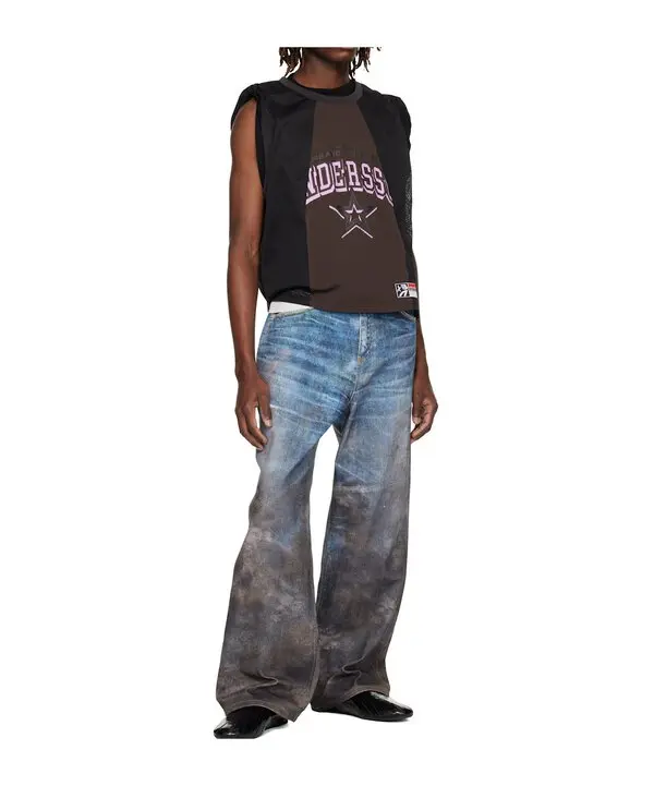 Andersson Bell Multi-layer Patchwork T-shirt