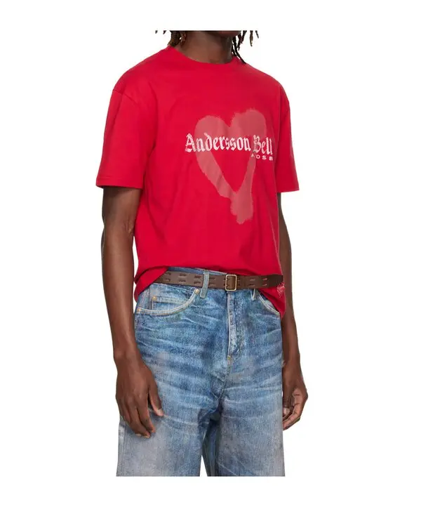Andersson Bell Heart-shaped T-shirt - Red