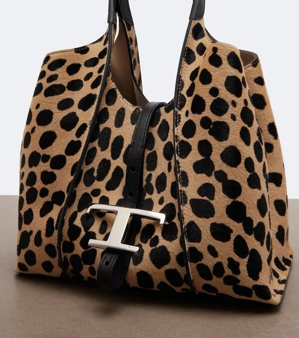 TOD'S Small Calf Hair Top-handle Bag