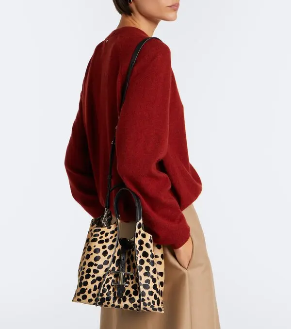 TOD'S Small Calf Hair Top-handle Bag