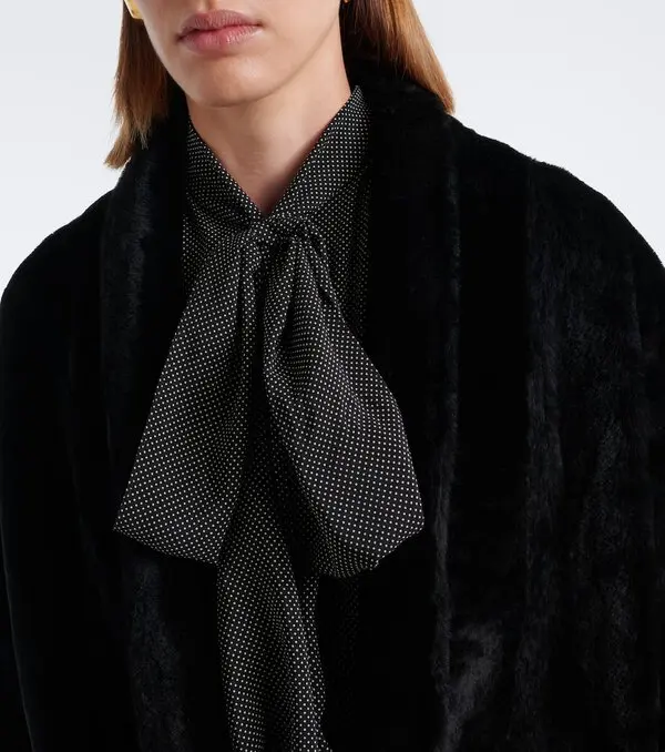 Nour Hammour Raquel Shearling Coat