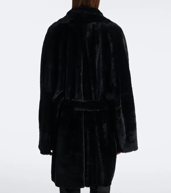 Nour Hammour Raquel Shearling Coat