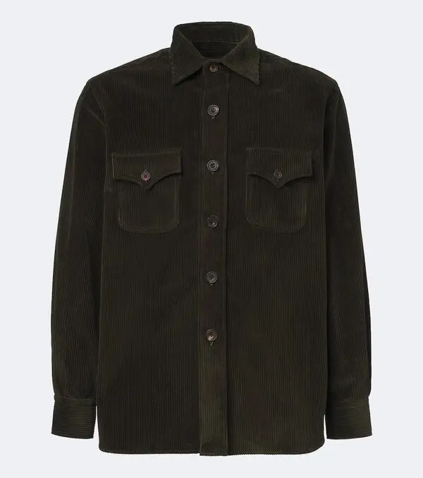 Rubinacci Cotton Corduroy Overshirt