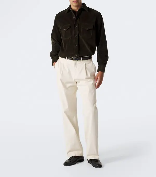 Rubinacci Cotton Corduroy Overshirt