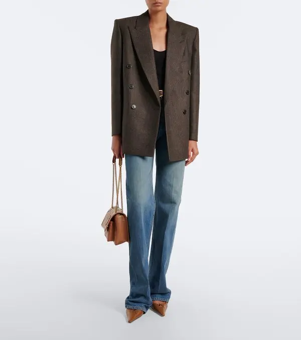 Saint Laurent Niki Small Leather Shoulder Bag