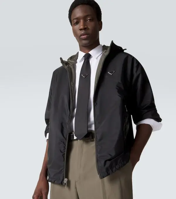 Prada Re-nylon Tie - Black