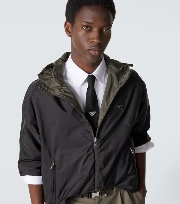 Prada Re-nylon Tie - Black