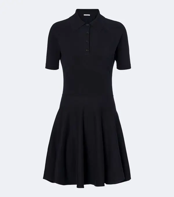 Givenchy Cotton And Silk-blend Polo Dress