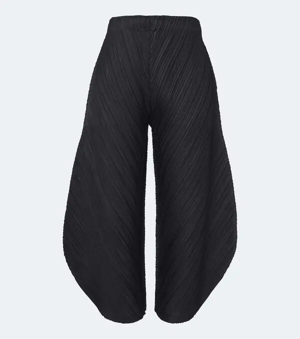 Issey Miyake July Pleated Pants - Black