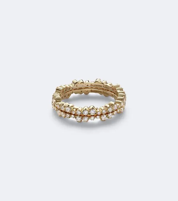 SUZANNE KALAN Ivy 18kt Tech Ring Jackets With Diamonds