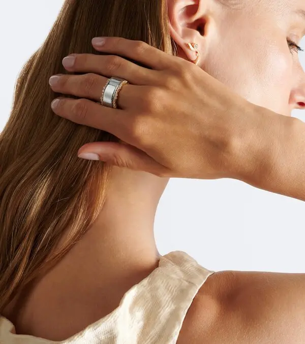 SUZANNE KALAN Ivy 18kt Tech Ring Jackets With Diamonds