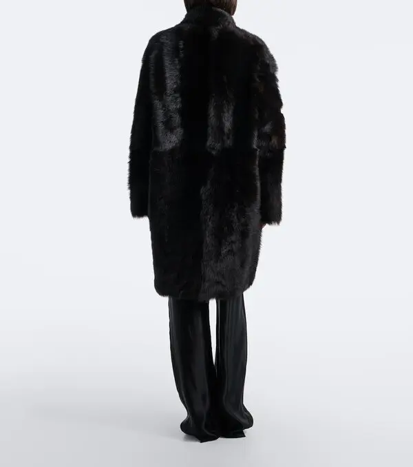 Nour Hammour Blaise Shearling Coat
